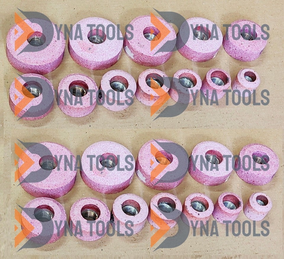 Set Of 24 Pcs New Valve Seat Grinding Stones for Sioux Holder 11/16 ...