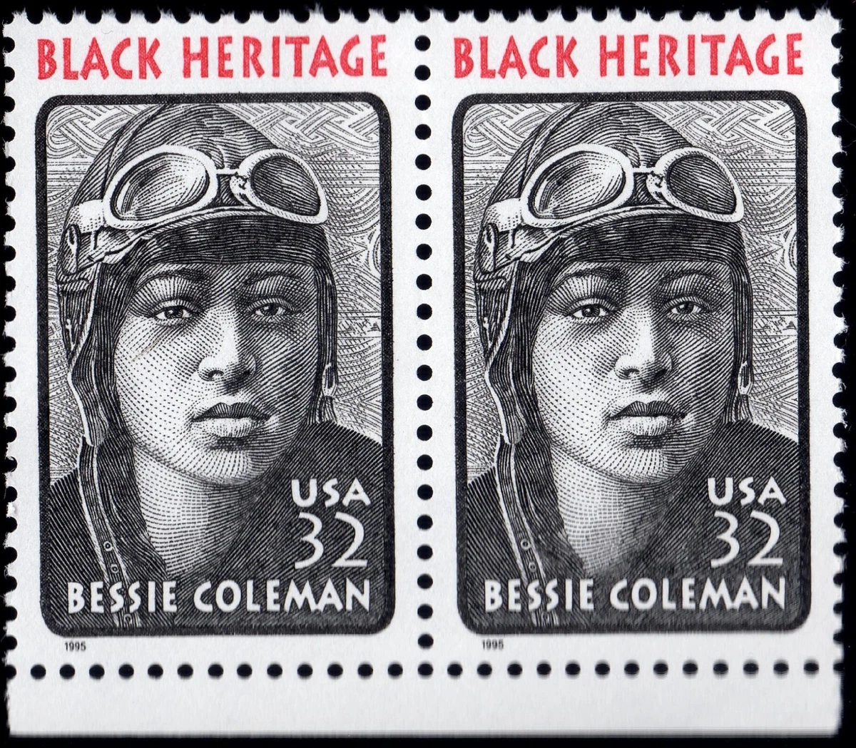 Bessie Coleman Stamp