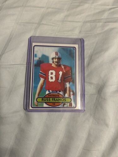 1980 Topps Russ Francis New England Patriots #80 | eBay