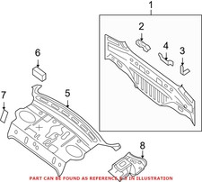 Nissan G91103SGMA Genuine OEM Rear Body Panel for sale online | eBay