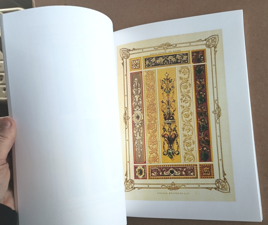 Chance Bros Co (1870) Samples CATALOG Ornamental Stained Window Glass ...