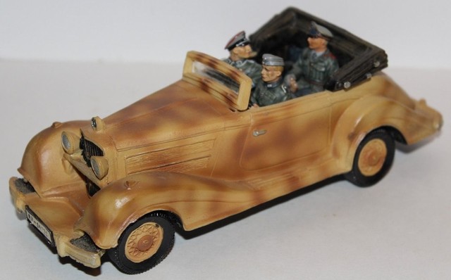 King & Country Ww2 German Army WS022 Rommel Staff Car Set MIB for sale ...