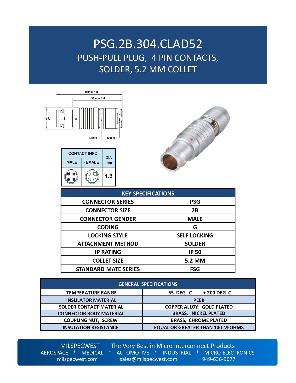 FGG.2B.304.CLAD52 ($ 28.85 EA) MSW EQUIV. | eBay