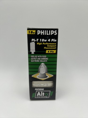 PHILIPS PL-T 18W/835/4P/ALTO High Performance Compact Fluorescent | eBay