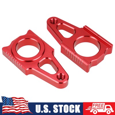 Rear Axle Blocks Chain Adjuster For Honda CRF 250R 450R 2004-2023 450L ...