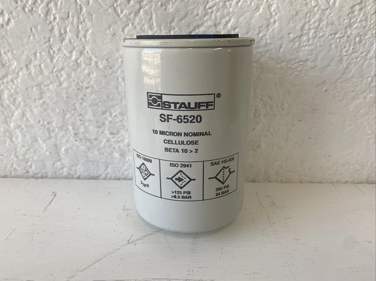 STAUFF SF-6520 HYDRAULIC Filter With Head Base 10 Micron, 46% OFF