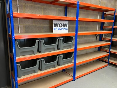 WOW300kg Warehouse Racking Shelving Extra Heavy Duty Storage Garage ...