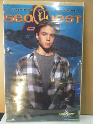 SeaQuest DVS 1993 vintage poster tv 21620 | eBay