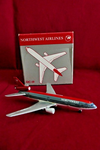 SCHABAK Avion DC 10 Northwest Airlines - Ech 1:600 En boîte - Diecast ...