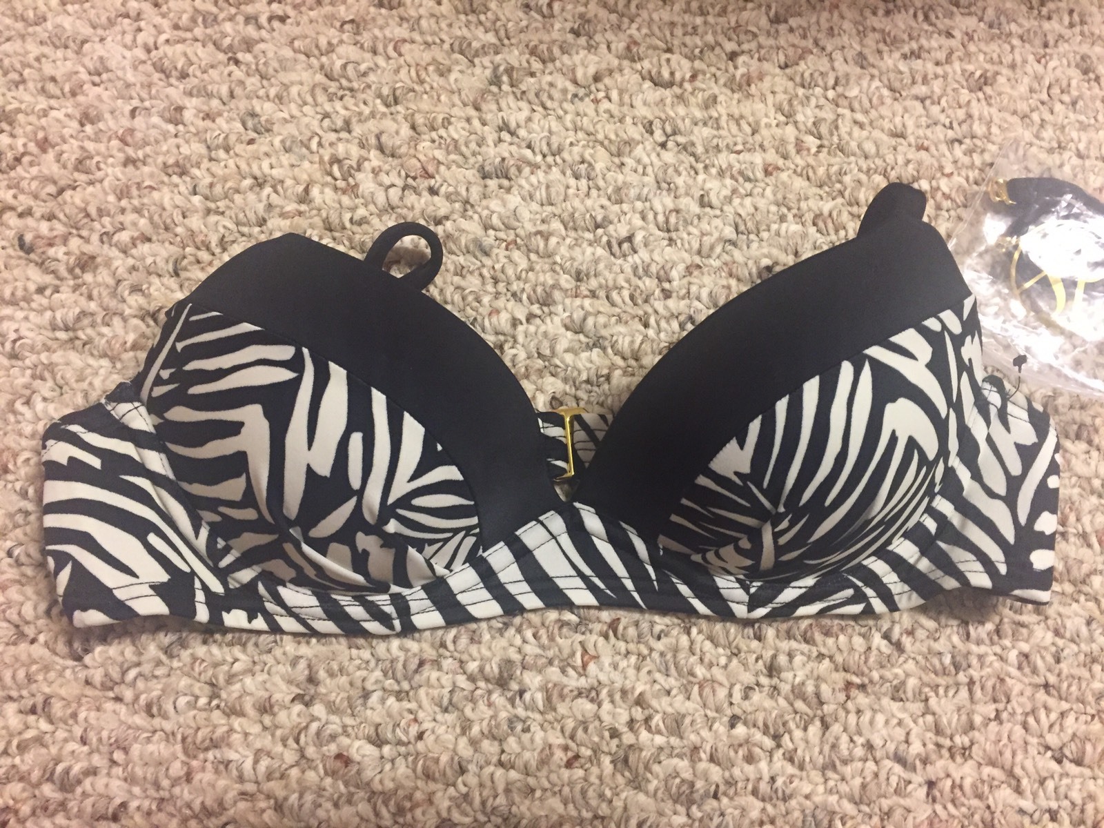 New Victoria's Secret The Angel Convertible Bikini Top 32A Sexy | eBay