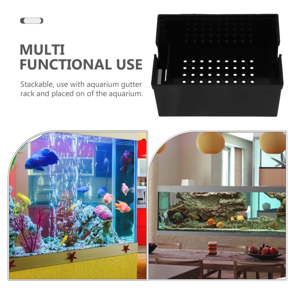 Set of 2 Drip Filter Box Fish Tank Element Aquarium Filters Case | eBay