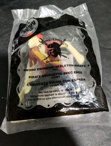 2008 PIRATES OF THE CARIBBEAN McDonald's Happy Meal Toy - skeleton ...