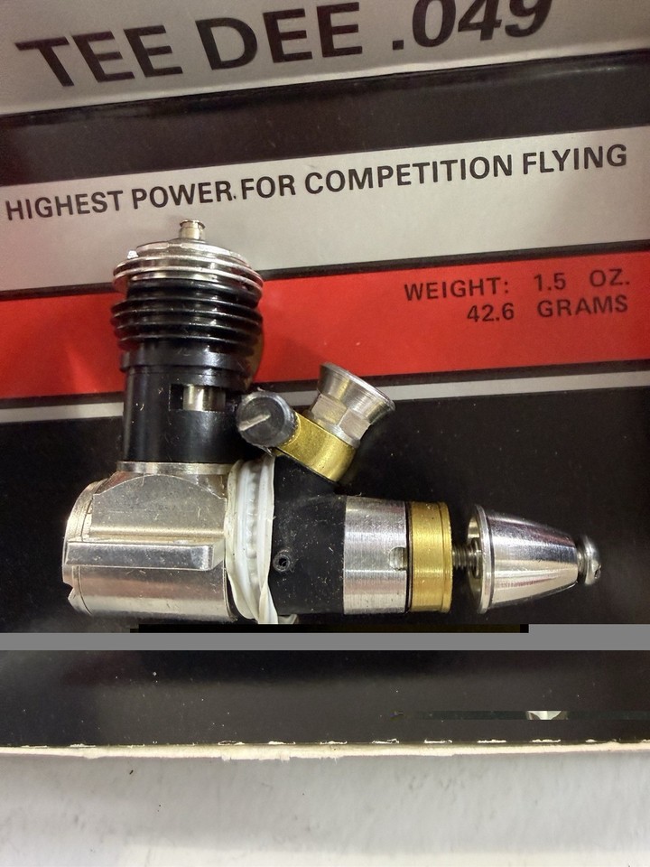 Vintage NOS Cox Tee Dee .049 Model Airplane Engine #170 TD 049 Never ...