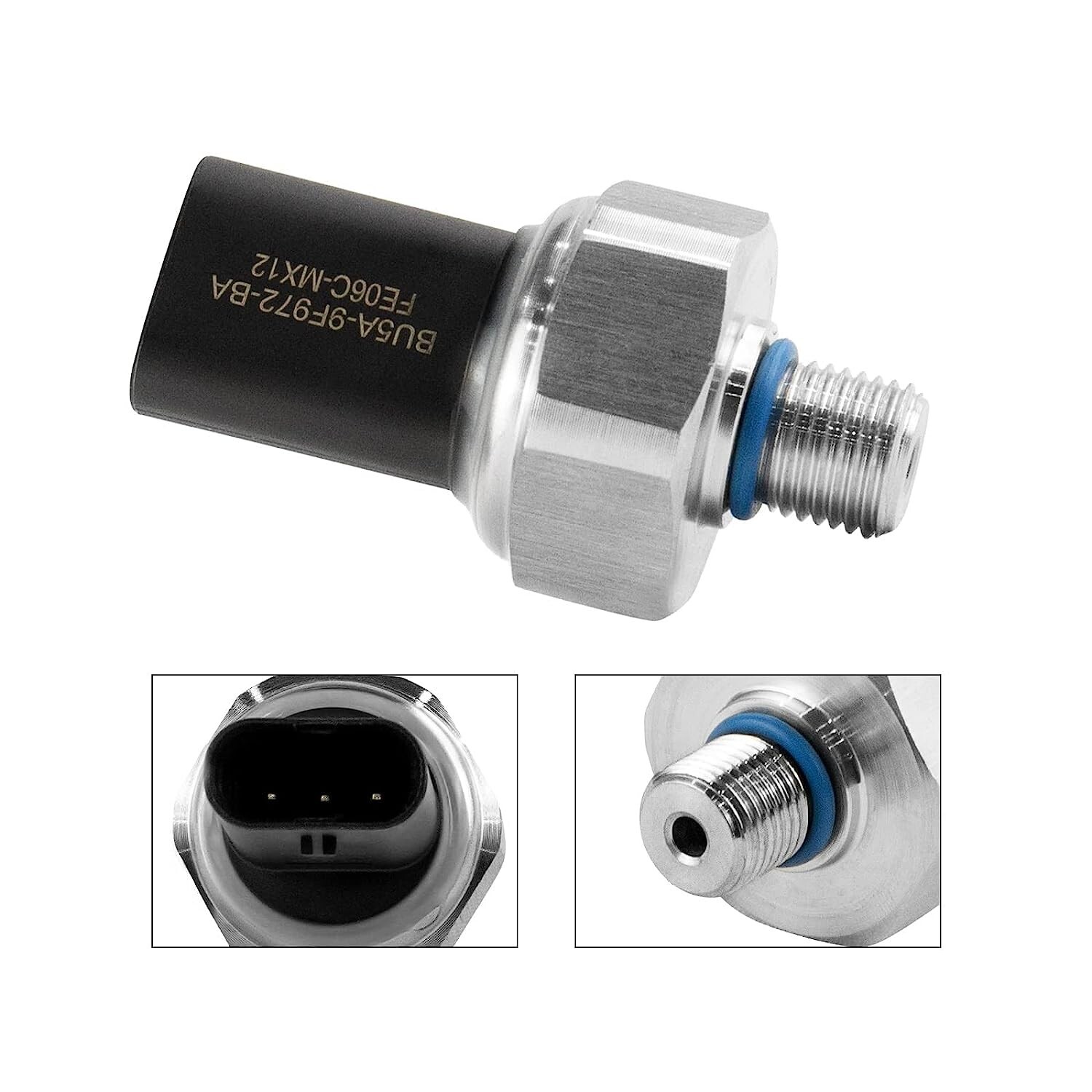 BU5A-9F972-BA Fuel Injection Sensor for Ford NEW Car Fuel Pressure ...