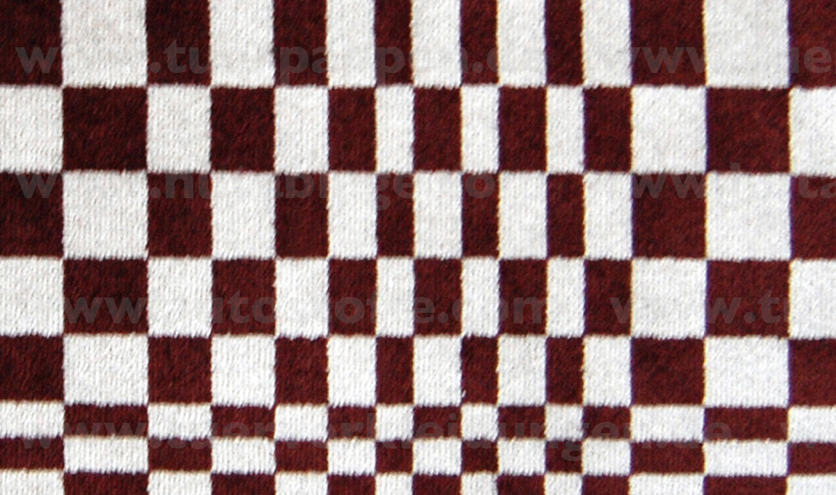 Porsche Pascha Stoff fabric tissu tela tessuto Sitzbezug kariert rot ...