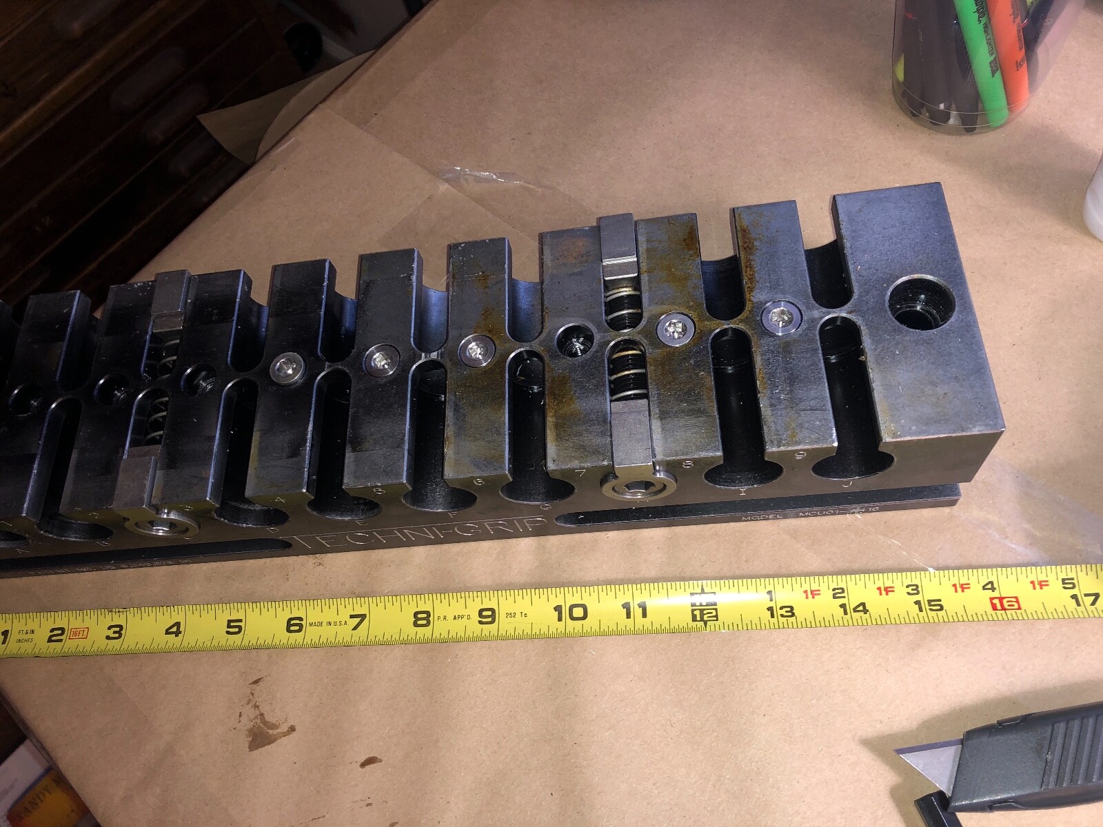 TECHNI-GRIP UNIVERSAL ASSEMBLY FIXTURE MODEL MCU01-A416 | eBay