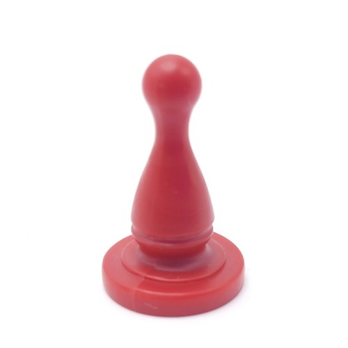Classic Parcheesi Red Pawn Token Replacement Game Piece Plastic Ludo 1 ...