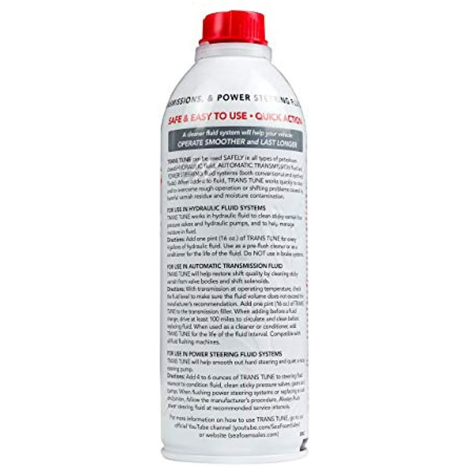 Sea Foam Trans Tune 16oz for Transmission Power Steering Hydraulic ...