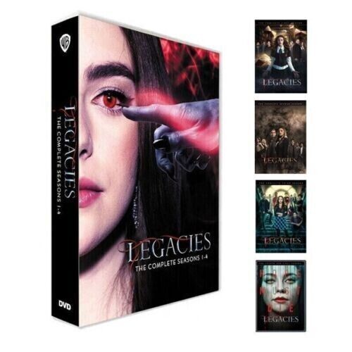 LEGACIES Seasons 1-4 DVD Complete Series 1 2 3 4 (13-Disc Set) Region 1 ...