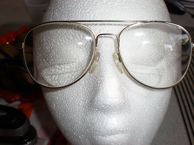 VINTAGE RARE LEGEND # 2 AVIATORS GOLD TONE UNISEX GORGEOUS EYE GLASS ...