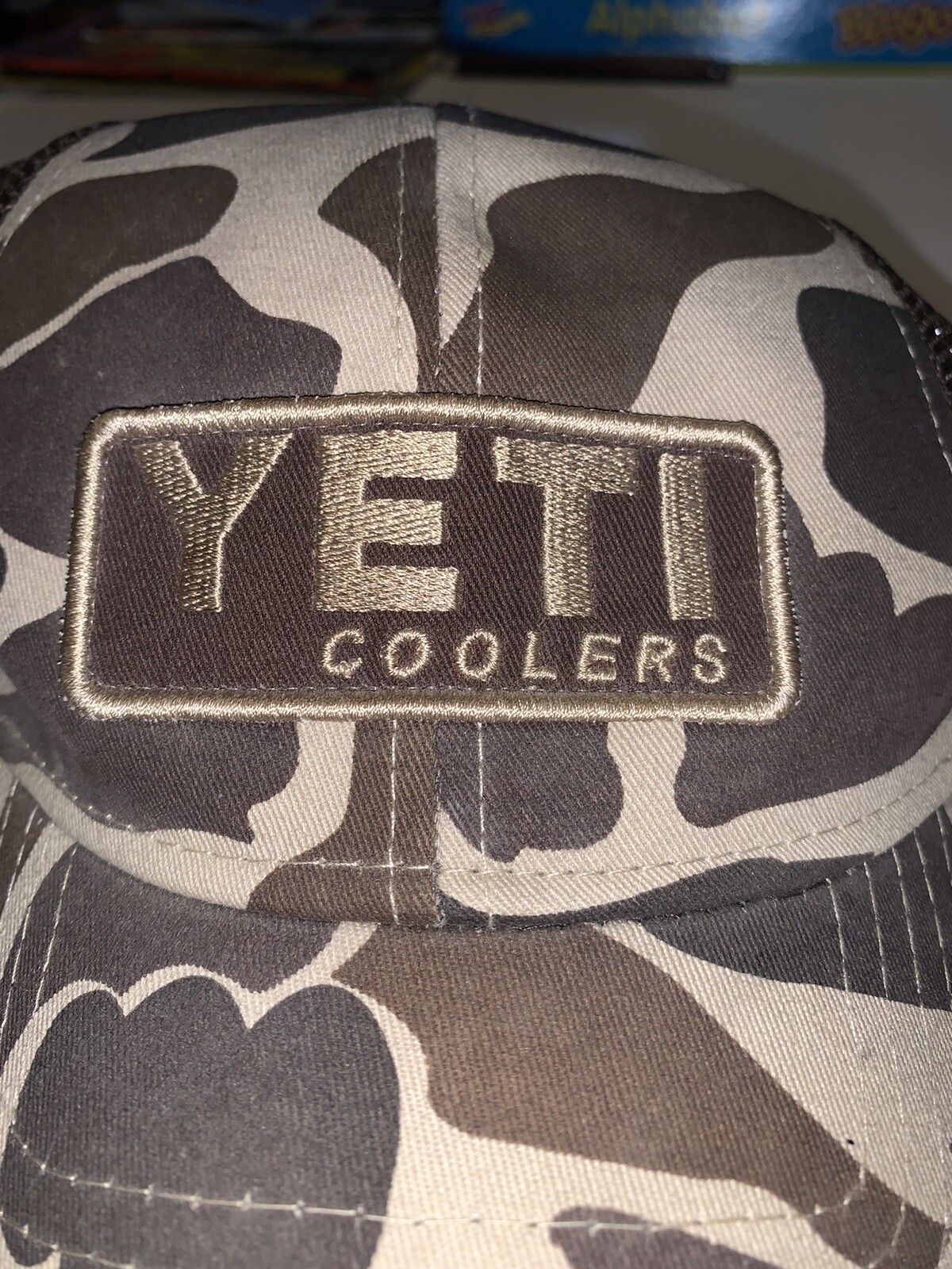 YETI Coolers Patch Camo Mesh Trucker Hat Camouflage Adjustable Snapback Cap | eBay