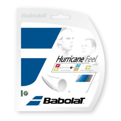 Babolat Hurricane Feel 1.25mm/17G Tennis Strings, Blue | eBay