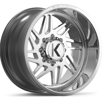 4 NEW 20x10 KG1 Dyno Forged KT029 Polished Wheels 8x170 Ford F250 F350 ...