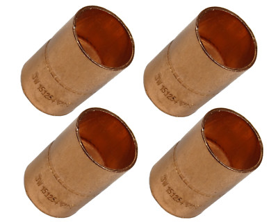 15mm End Feed Straight Couplings (4 Pack) Fittings For Copper Pipe ...