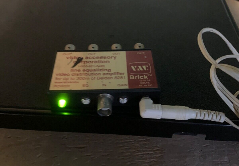VIDEO ACCESSORY CORPORATION EQVB/VDA LINE EQ VIDEO BRICK DISTRIBUTION ...
