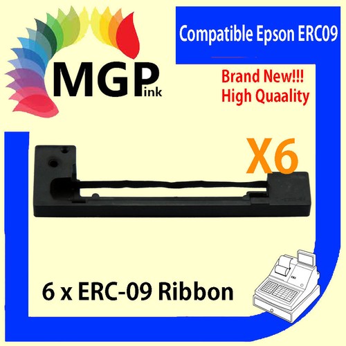 6x ERC-09 ERC09 ERC-09B compatible Epson EFTPOS / AUTOCLAVE RIBBON ...