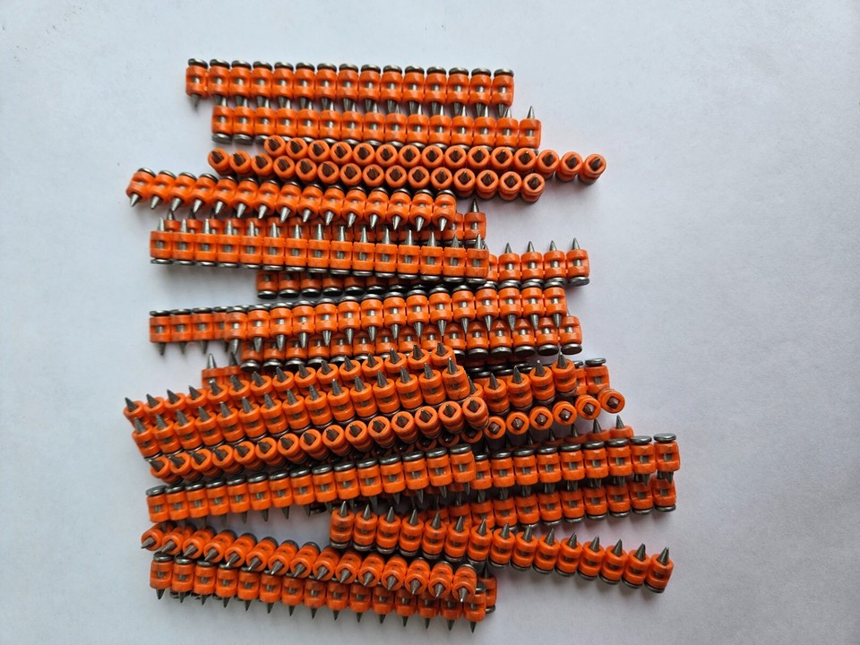 Ramset T4012 1/2" Steel Pins with T4 Fuel Cell for T4MAG Gas Actuated ...