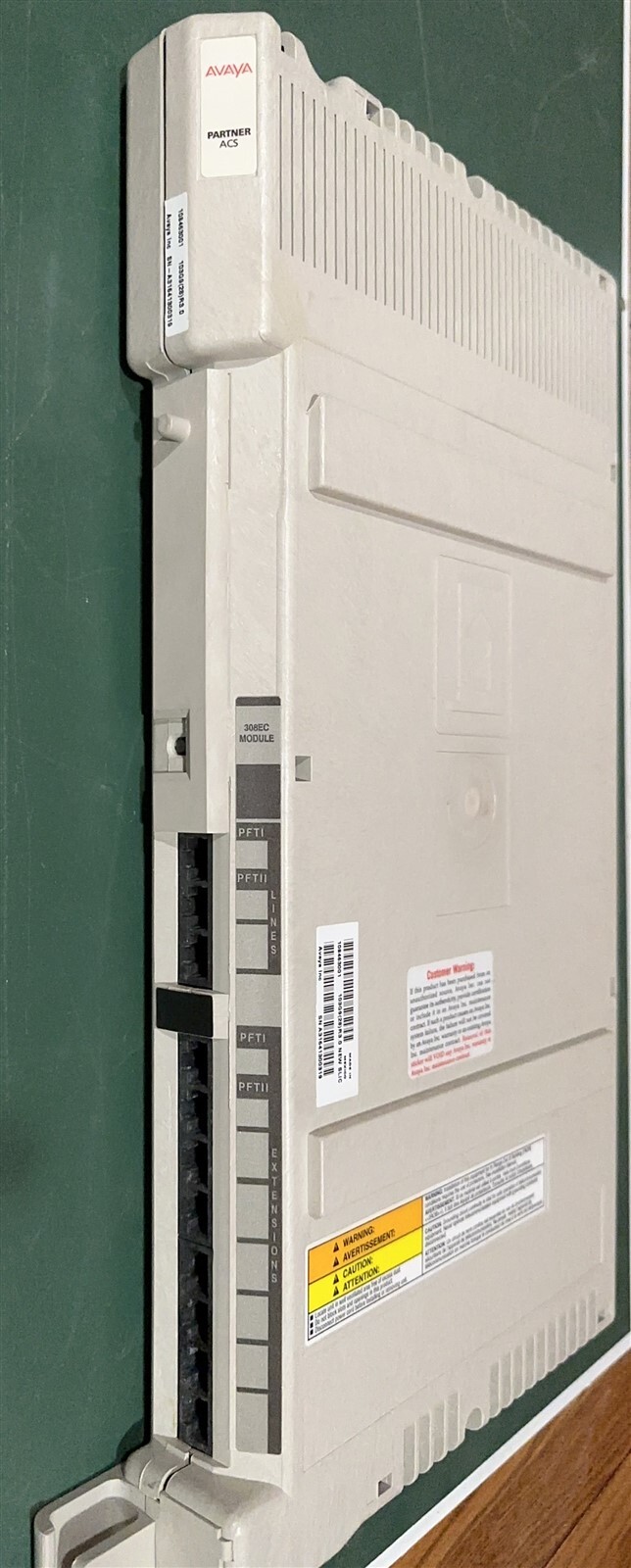 Avaya Partner ACS 308EC Expansion Module 103G928 R3.0 (108463001) USED ...