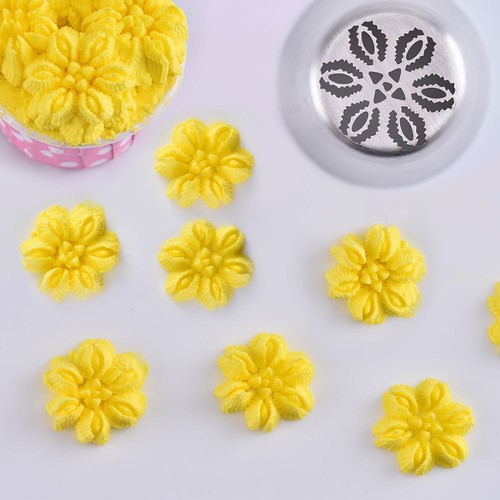 Pastry Tips Ice Cream Tool Icing Piping Nozzles Baking Mold Flower ...