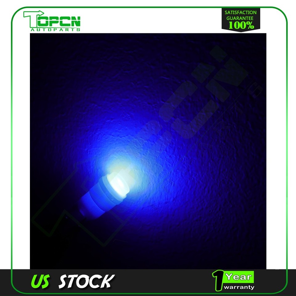 20Pcs Blue T10 194 LED Instrument Cluster Light Bulb For Ford Pontiac ...