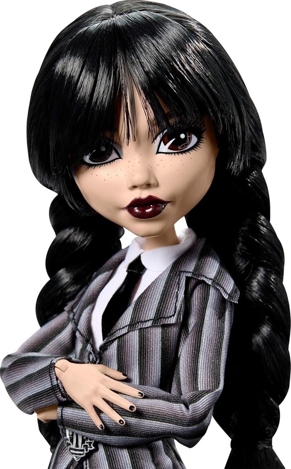 Wednesday Doll and Accessories, Wednesday Addams Collectible in ...