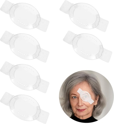 Eye Shield after Cataract Surgery 6Pcs Plastic Eye Patch Comfortable ...
