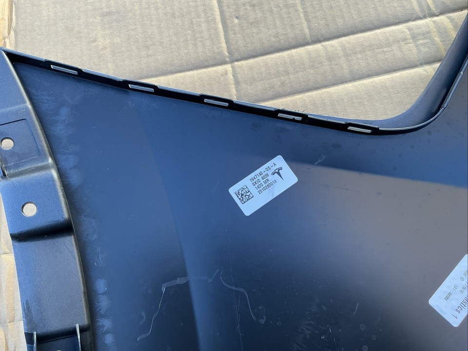 2025-2030 Tesla Model Y Juniper Rear Right Bumper Extension Cover ...