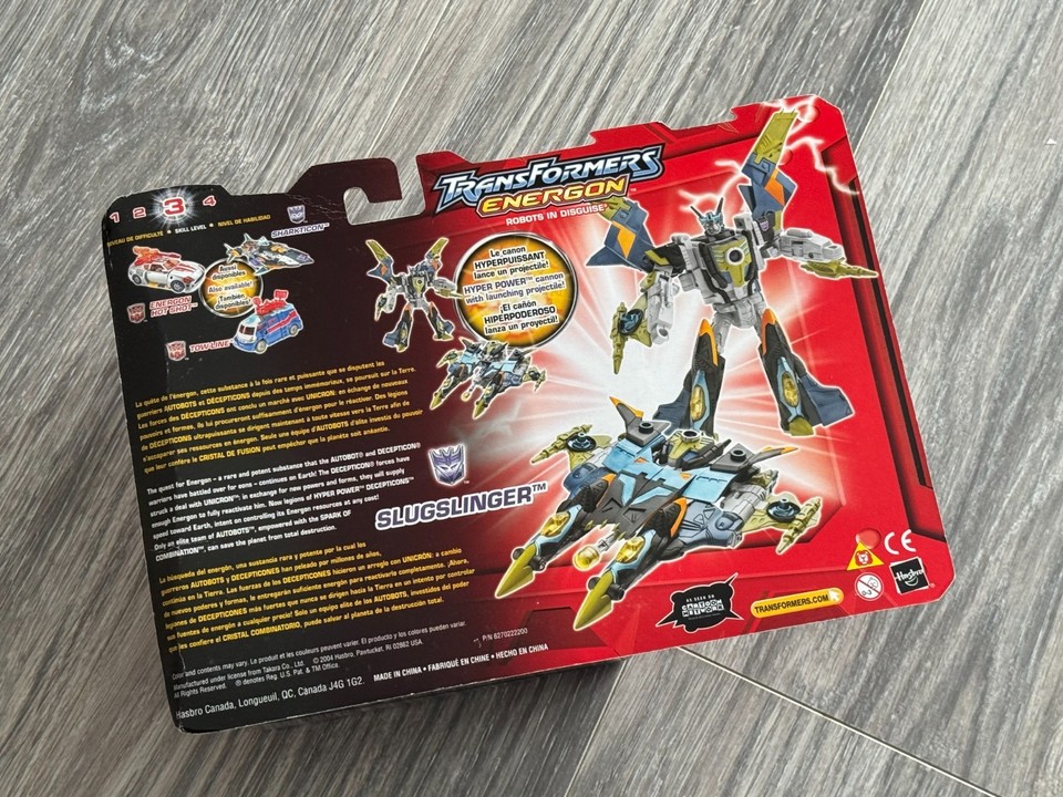 Transformers Energon Slugslinger RID Powerlinx Battles 2004 Brand New ...
