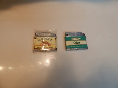 Vintage Salem Coronet Super Lighter and Camel Firebird Lighter | eBay
