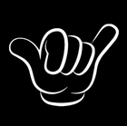 Hang Loose Hand Decal Stickers JDM Tumbler Car Truck Window Hand 22 ...