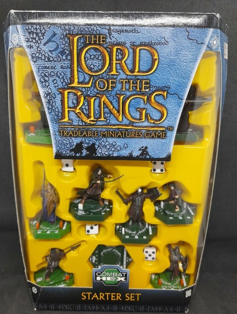 Lord of The Rings Combat Hex Starter Set Tradeable Miniatures Game ...