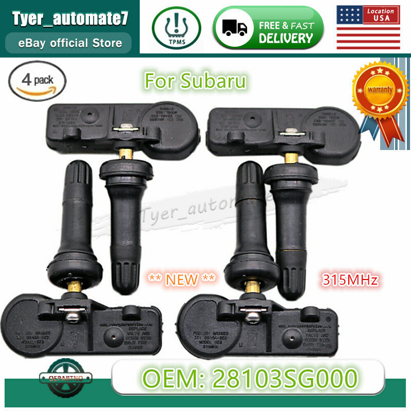 New For Subaru TPMS Tire Air Pressure Sensors Replacement 28103SG000 ...