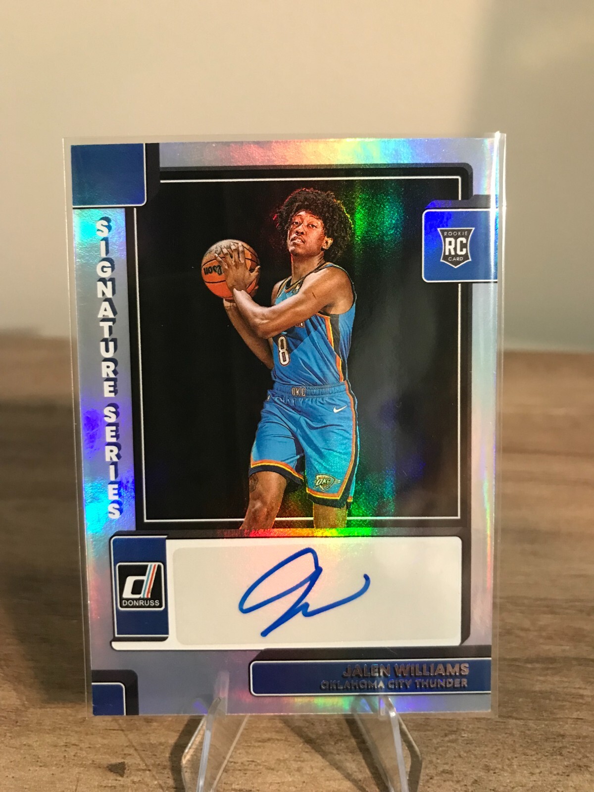 Jalen Williams Auto - Signature Series RARE #SS-JWL Mint Condition | eBay