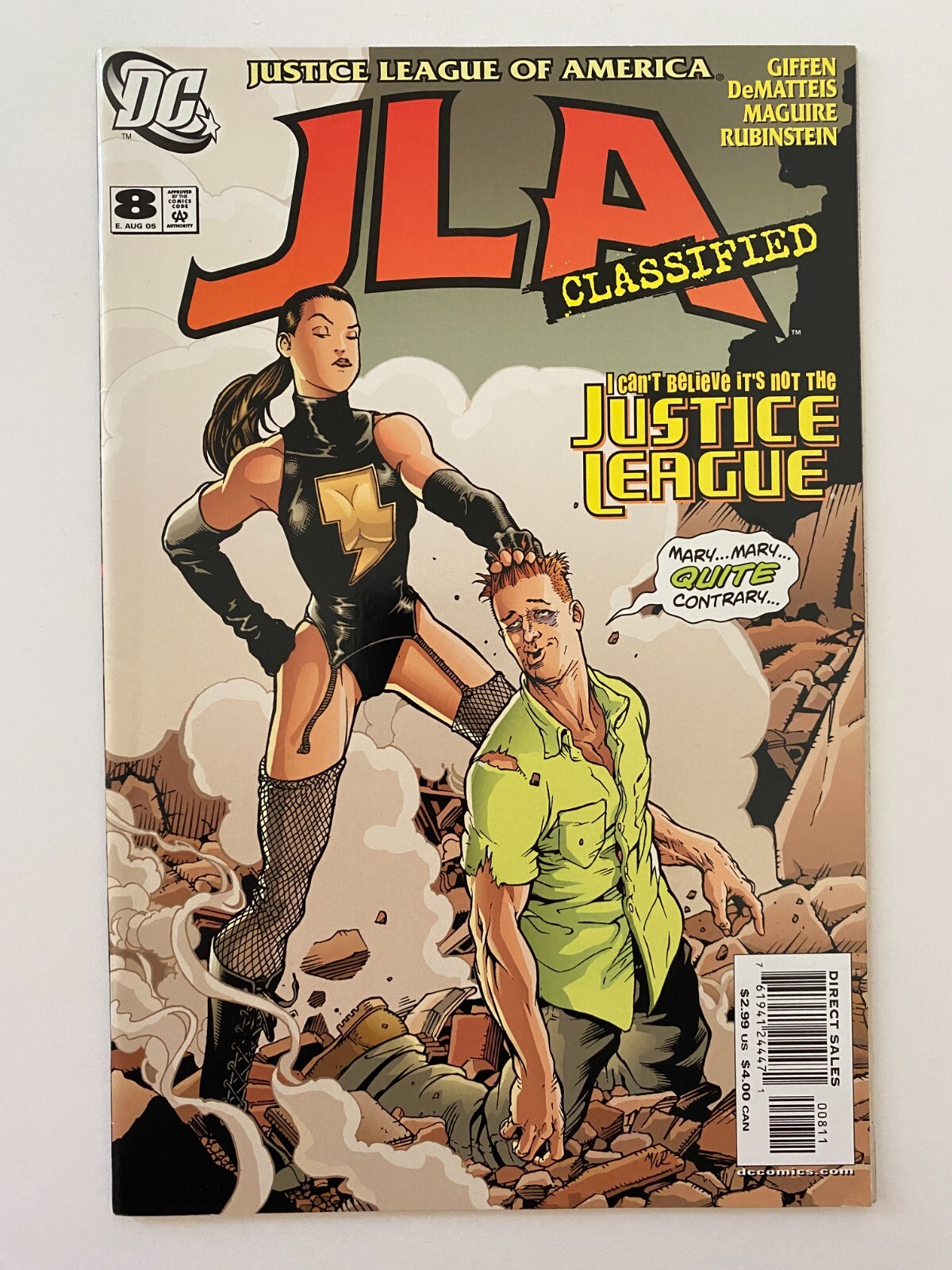 JLA Classified #8 NM- 9.2 DC 2005 I Can't Believe It's Not the Justice ...