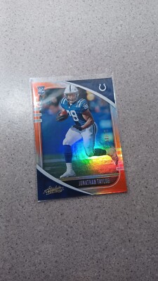 2020 Panini Absolute Orange Foil Rookie Jonathan Taylor #/75 | eBay