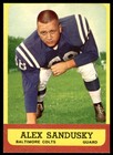 1963 Topps Alex Sandusky Baltimore Colts #6 | eBay