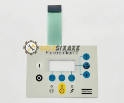 New Key Panel Key Film for ATLAS COPCO 1900071281/1900071012 Controller ...