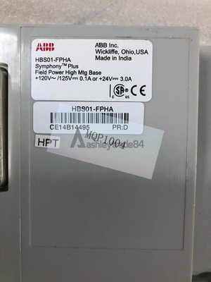 1PCS Used ABB Symphony Plus HBS01-FPHA | eBay