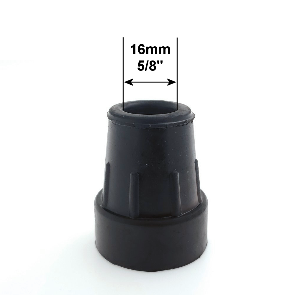 Walking Stick Crutch Rubber Ferrules Tips Canes Zimmer Walking Frames ...