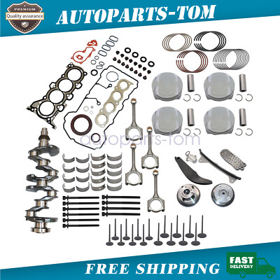 1.8L Engine Rebuild Overhaul Kit - Crankshaft / Con Rods Fit For ...
